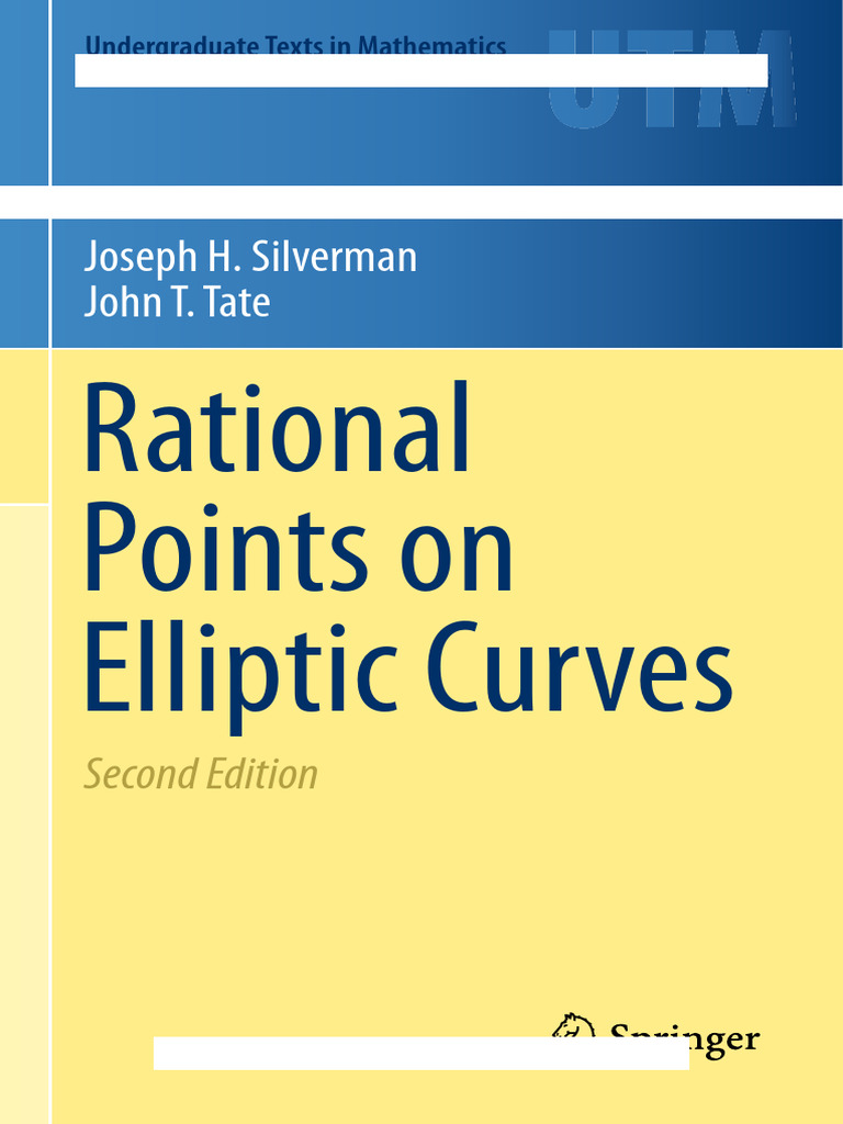 Rational Points on Elliptic Curves | PDF | Field (Mathematics) | Curve
