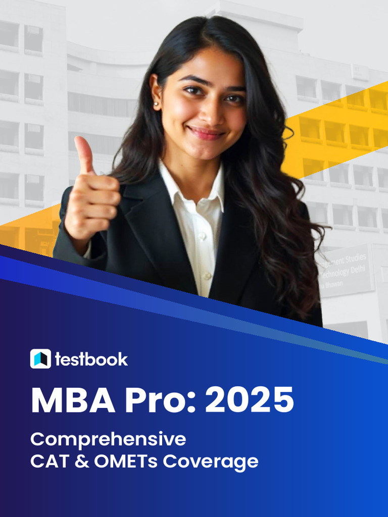 MBA Pro 2025: CAT & OMETs Prep Guide | PDF