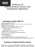 Classification of Administrative Action | PDF | Administrative Law ...