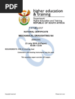 Mechanical Draughting N4-QUESTION PAPER | PDF