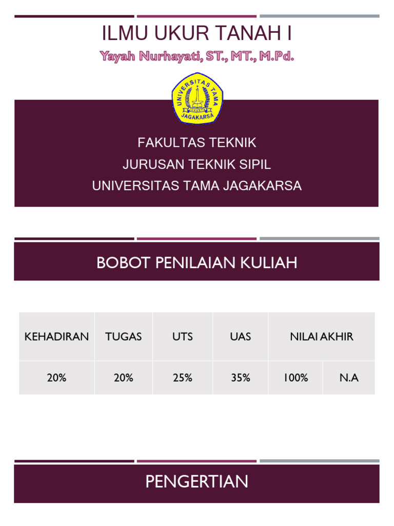 IUT 1 Pert. 1 | PDF