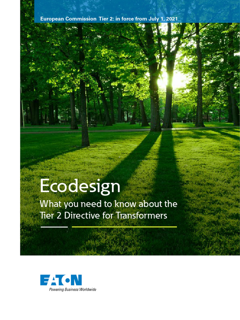 Ecodesign Directive for Transformers | PDF | Transformer | High Voltage