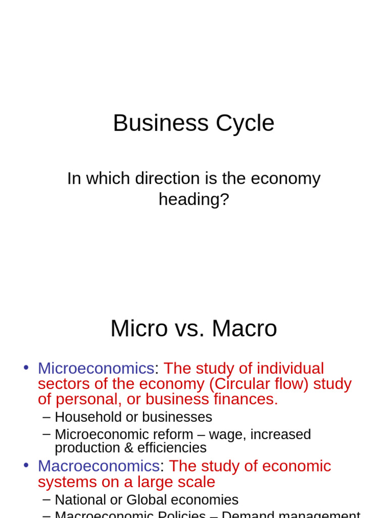Australia’s Business Cycle Phases 2025 | PDF | Recession | Business Cycle