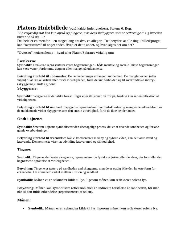 02 Platons Hulebillede | PDF