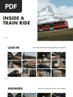 Train Station and Train Parts Explained | PDF | Baggage | Railroad Car