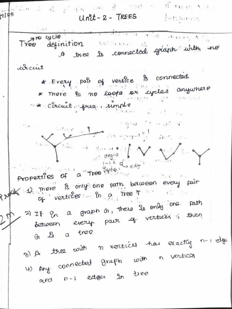 Graph Theory Unit - 2 | PDF