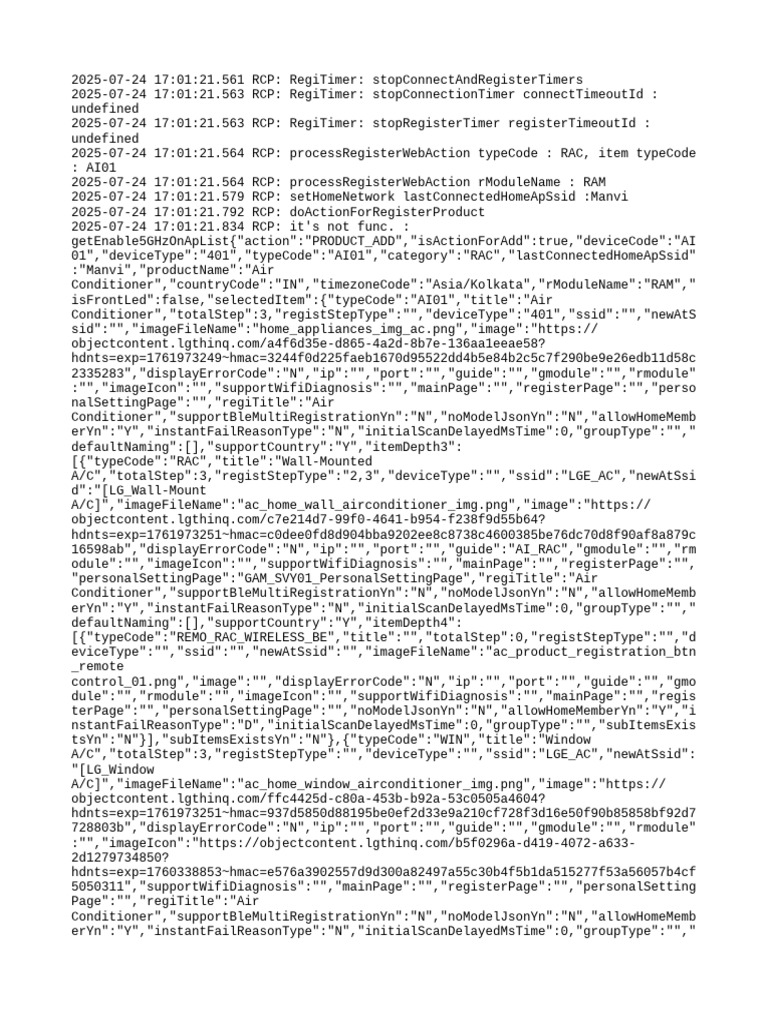 REGI - ERROR - Air Conditioner - 2025 - 07 - 24 - 17 - 06 - 24 | PDF