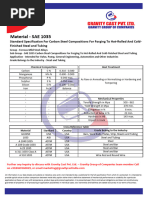 Din 1.0619 | PDF | Steel | Alloy