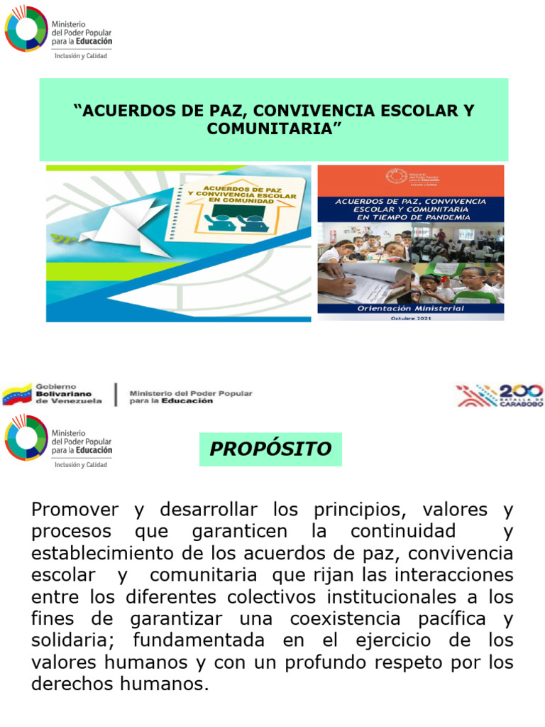 Presentacion Ruta Acuerdos de Cec | PDF