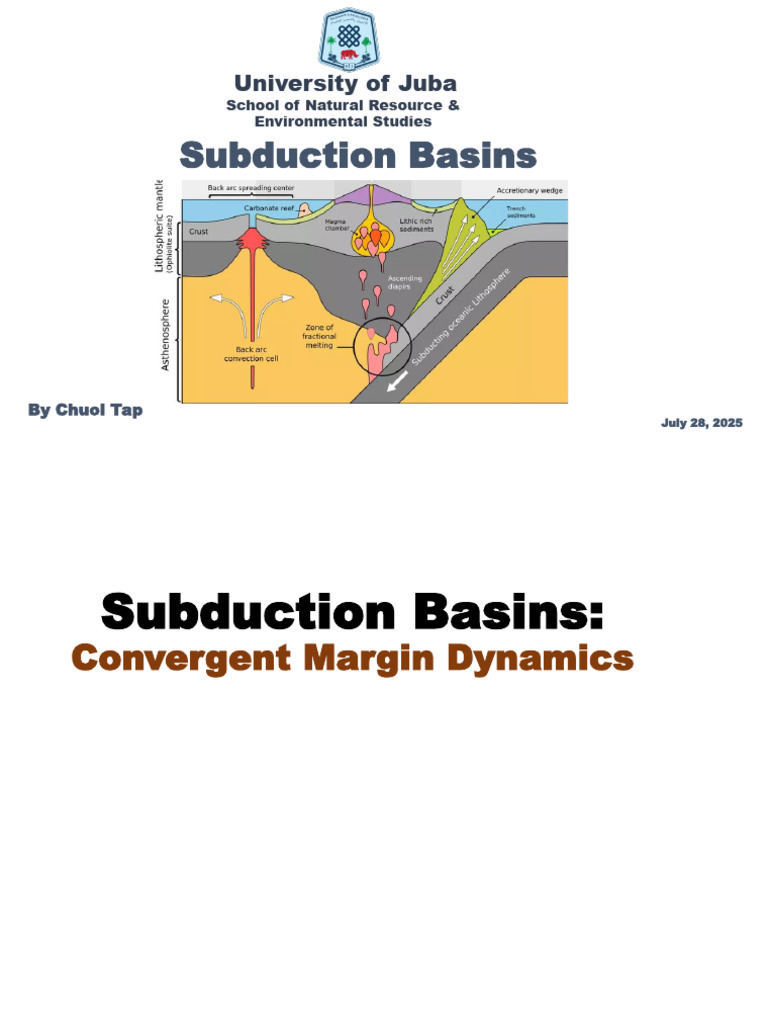 Understanding Subduction Basins and Types | PDF | Sedimentary Basin ...