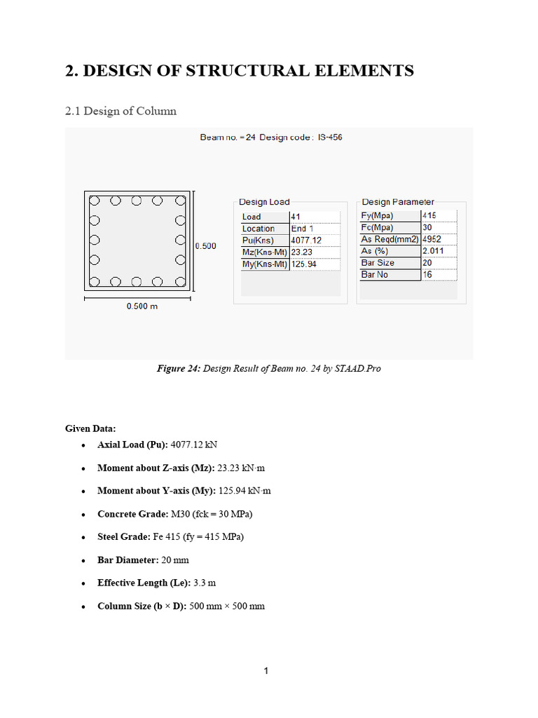 Structural Design of Columns, Beams, and Slabs | PDF | Beam (Structure ...