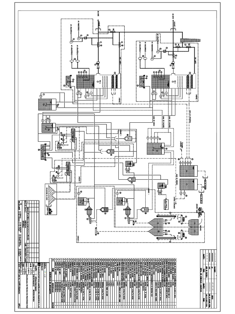 P02-01 FGD Process Flow Diagram - DWG | PDF