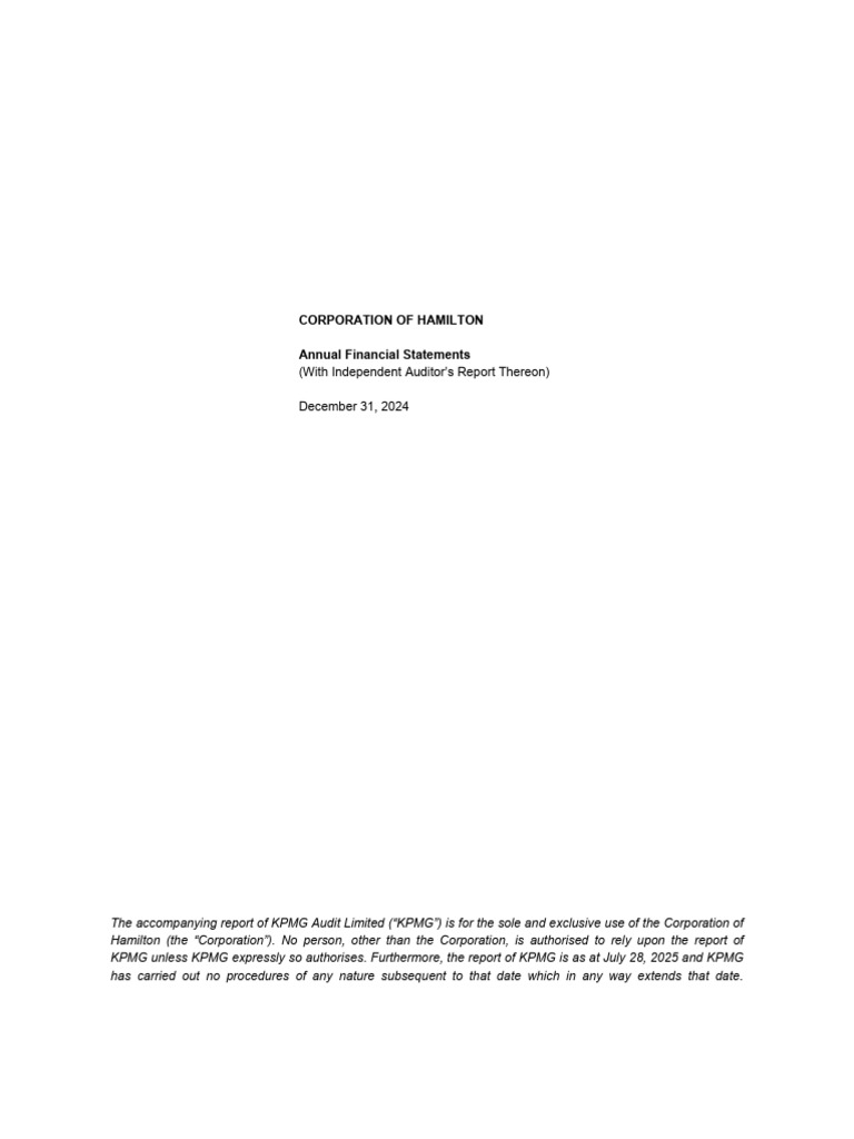 2024 Audited Financial Statements | PDF | Going Concern | Audit