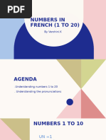 En German Numbers 1 To 20 | PDF
