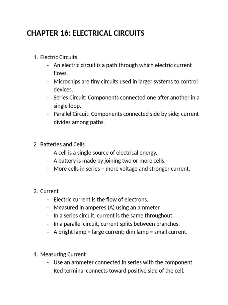 Electric Circuits | PDF | Series And Parallel Circuits | Voltage