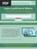 Tabla de Las Leyes Que Regulan La Informática en México | PDF