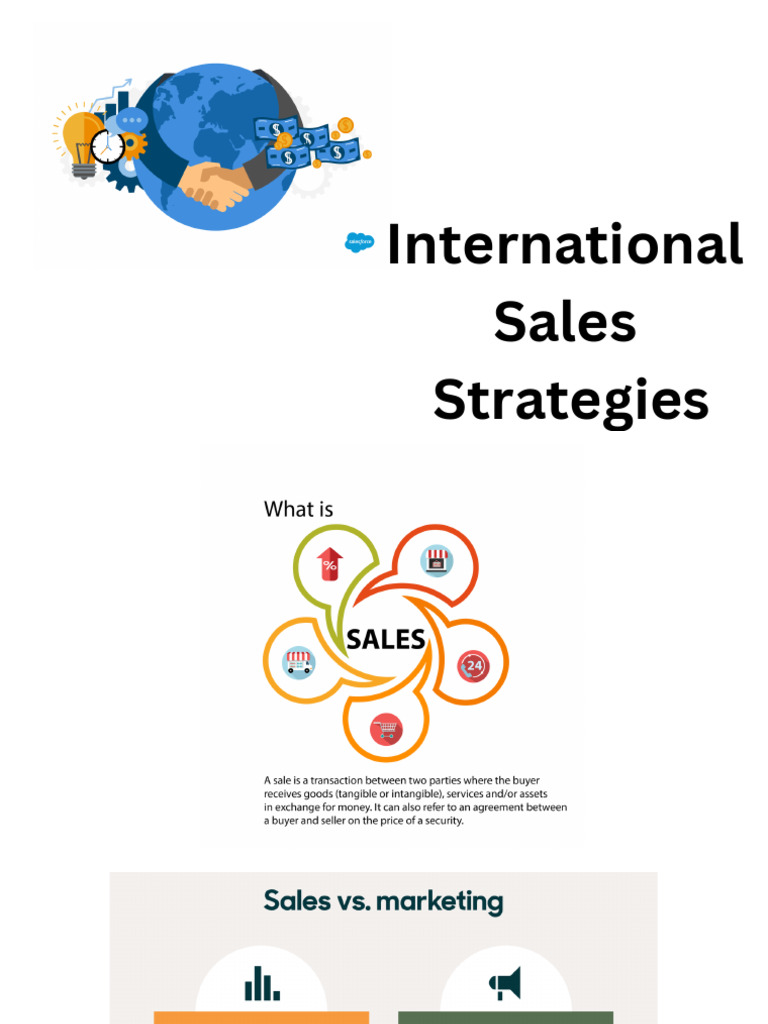International Sales Strategy Examples | PDF