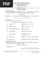 Continuity and Differentiability - Formula Sheet - 12th Hacker - CBSE 2025 | PDF | Function ...
