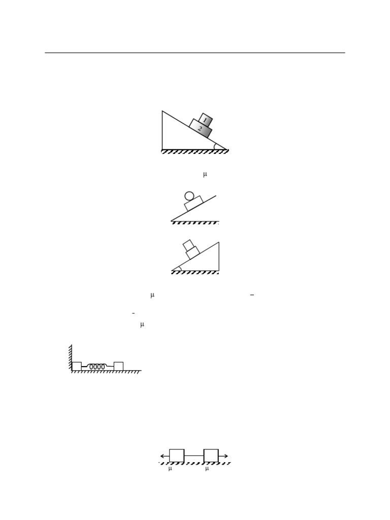 Physics Friction Assignment | PDF | Force | Friction