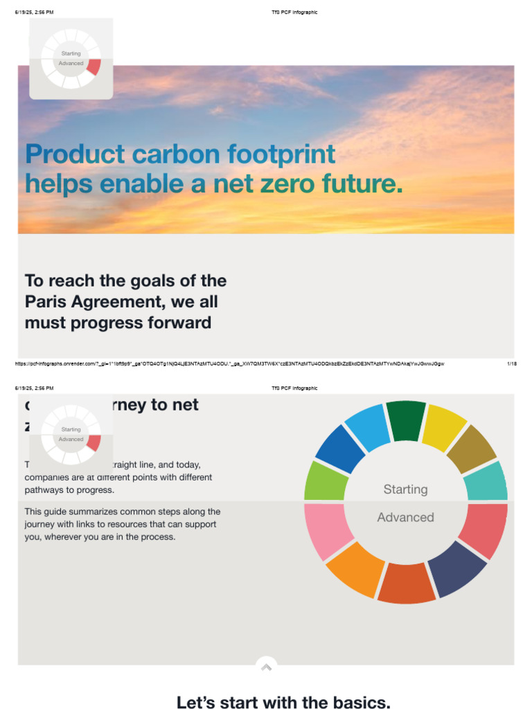 TfS PCF Guideline Overview | PDF | Greenhouse Gas | Carbon Footprint