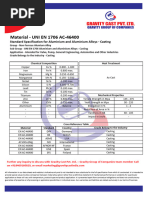 ASTM B148 Aluminum Bronze UNS C95400 | PDF | Aluminium | Bronze