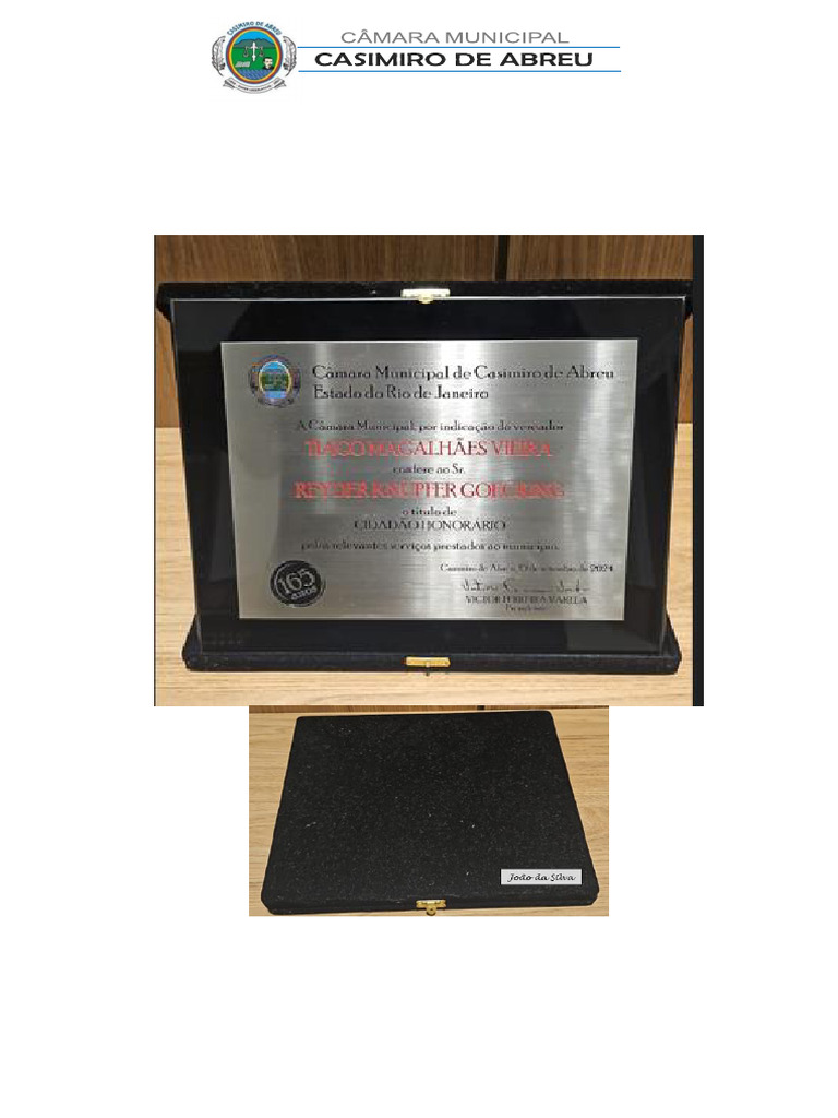 Modelo Dos Titulos | PDF