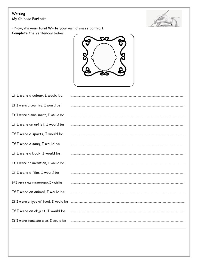 Create Your Own Chinese Portrait | PDF