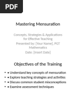 Class 9 Mensuration Formulas Guide | PDF