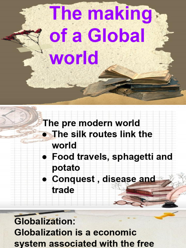 Making of A Global World 10cbse | PDF | Silk Road | Asia