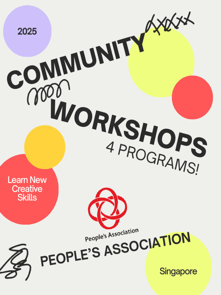 Community Workshops With OnePA (4 Programs) | PDF | Human Communication