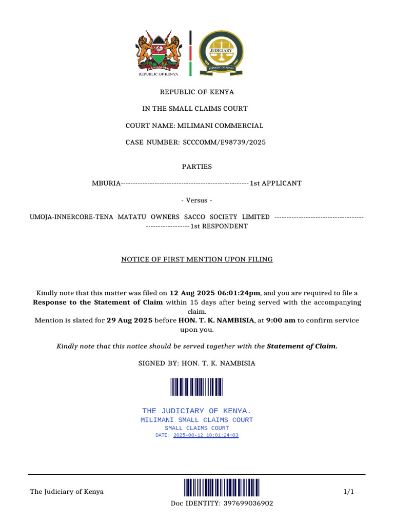 Mention Notice - 2025-08!12!08!08!02 Mburia vs. Umoja-Innercore-tena ...