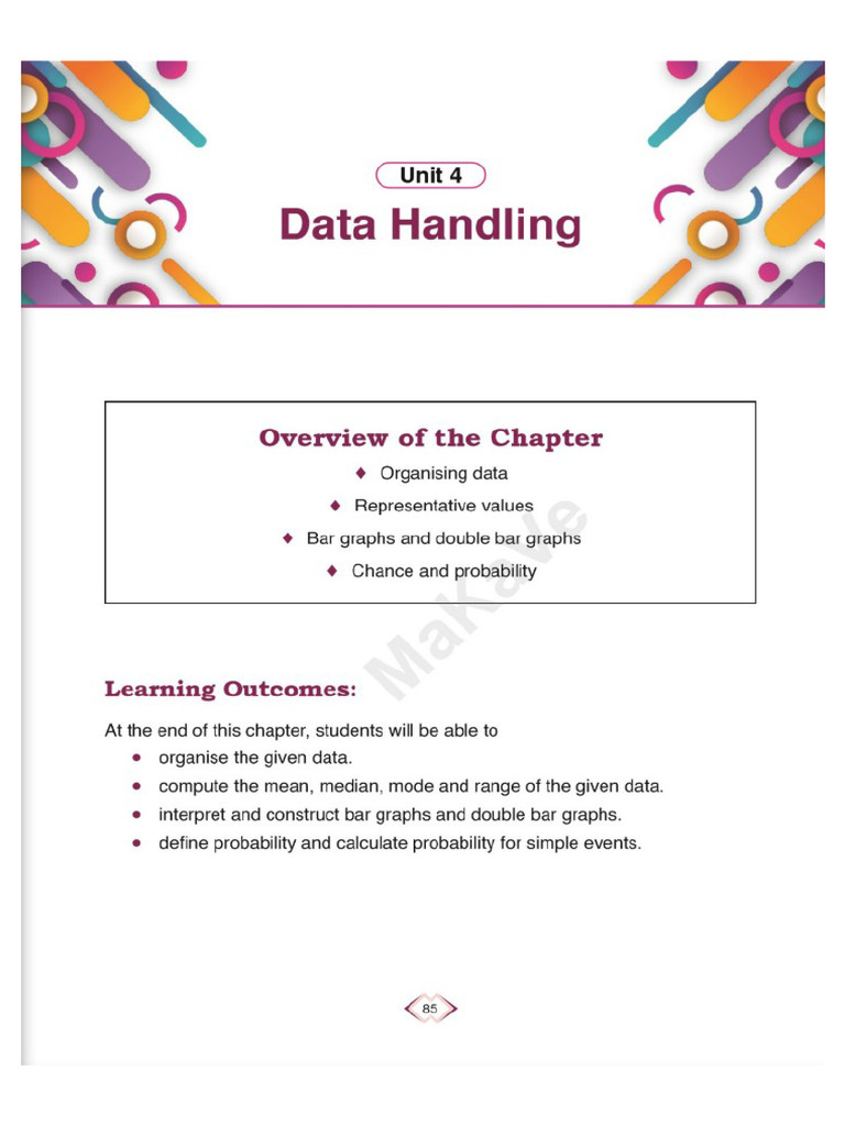 Chapter 4 - Data Handling | PDF