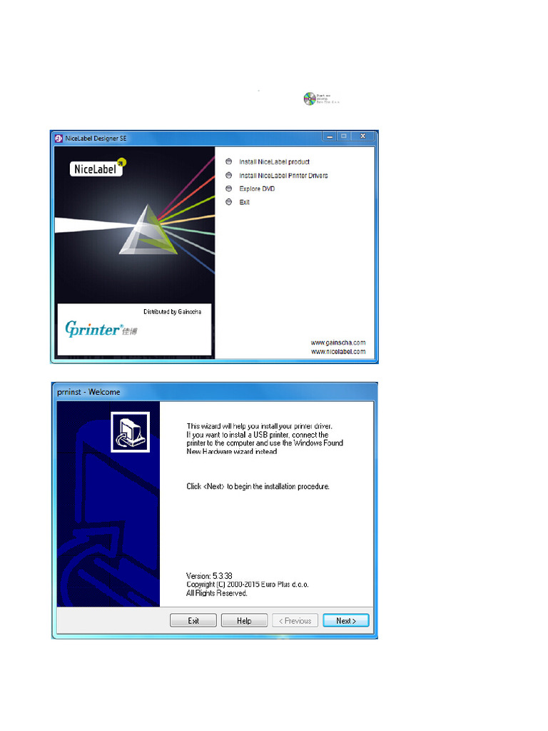 GP Printer Driver Installation Guide | PDF | Printer (Computing) | Usb