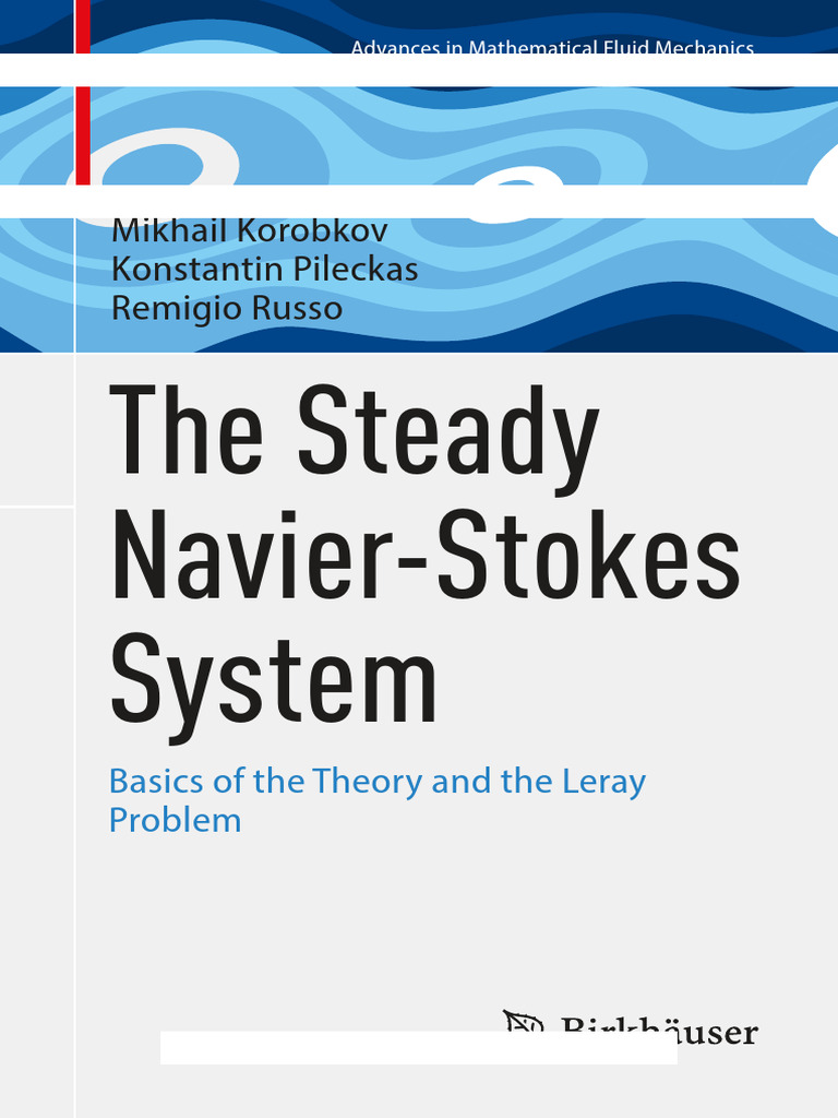 The Steady Navier-Stokes System (Basics of the Theory and the Leray Problem) (2024th Edition ...