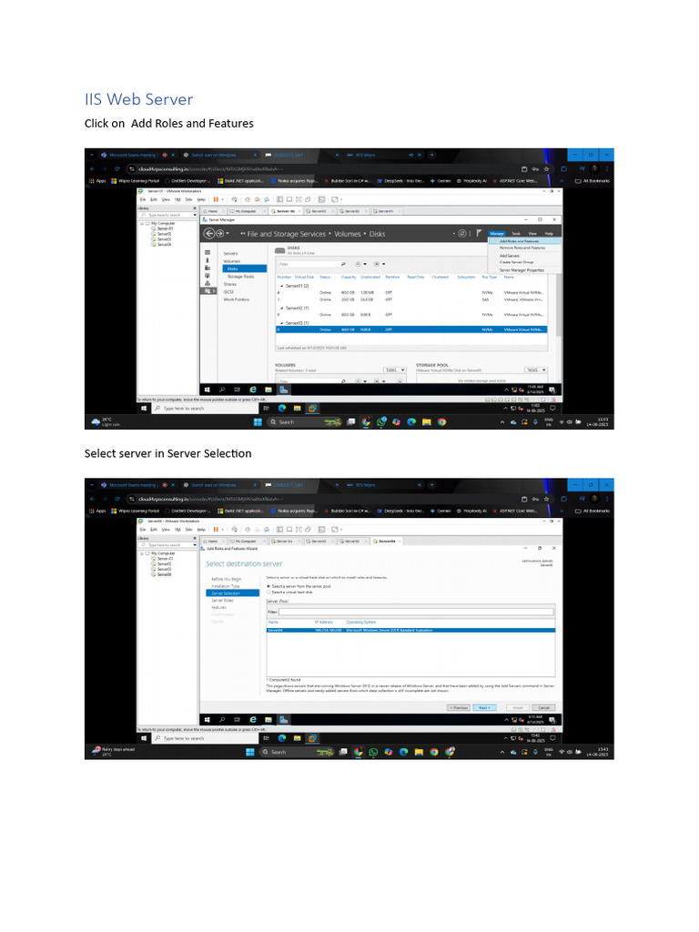 IIS Web Server | PDF