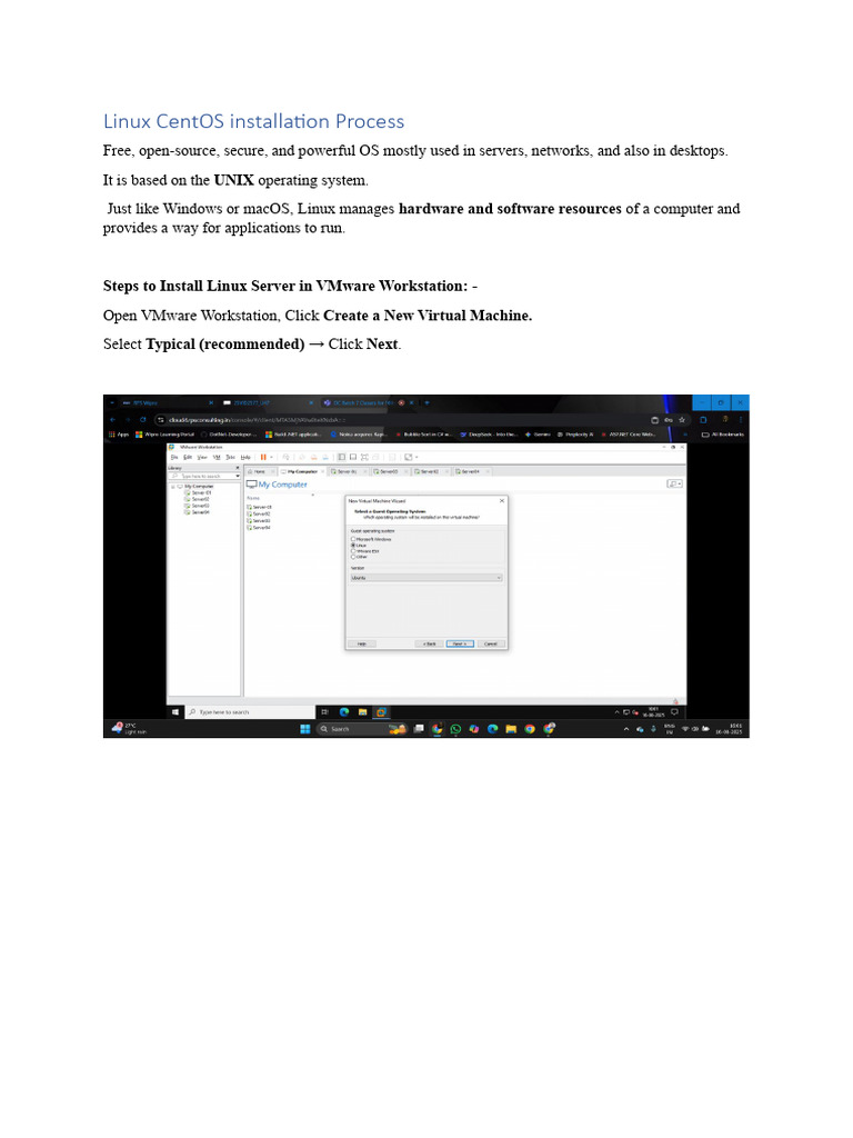 Linux CentOS Installation | PDF