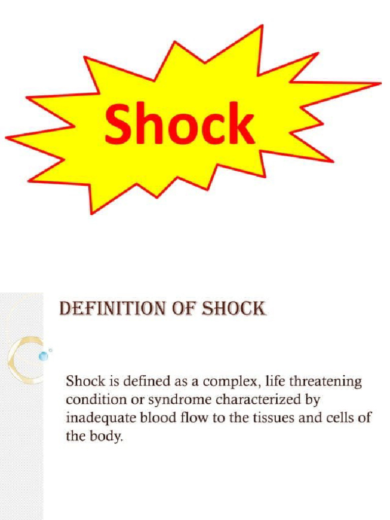 Clinical Effects and Shock Management | PDF
