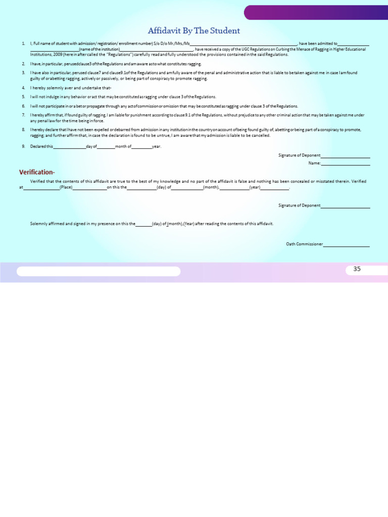 Real Rag | PDF | Affidavit