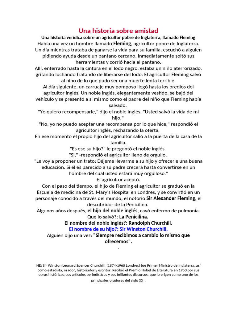 FLEMING y CHURCHIL - Una Historia Sobre Amistad para Ser Tenida en ...