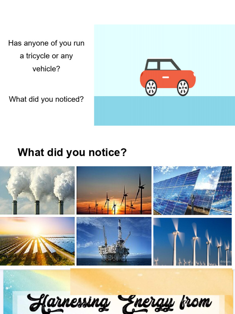 LESSON 7 Harnessing Energy | PDF