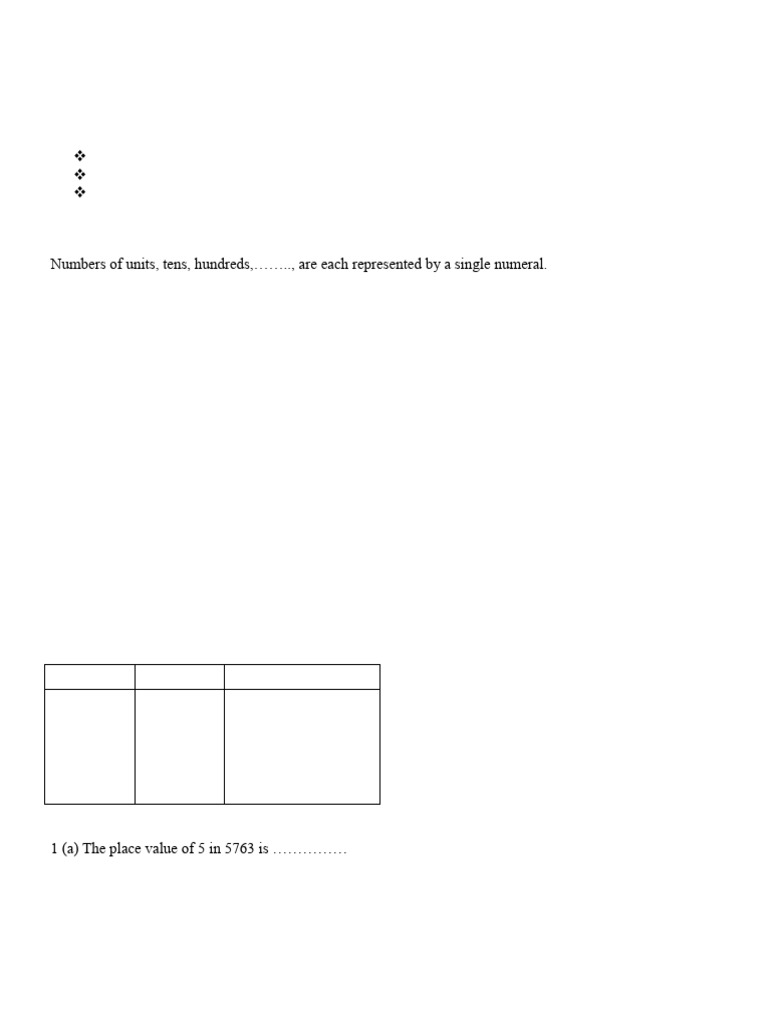 Whole Numbers for JSS1 Mathematics | PDF | Integer | Mathematics