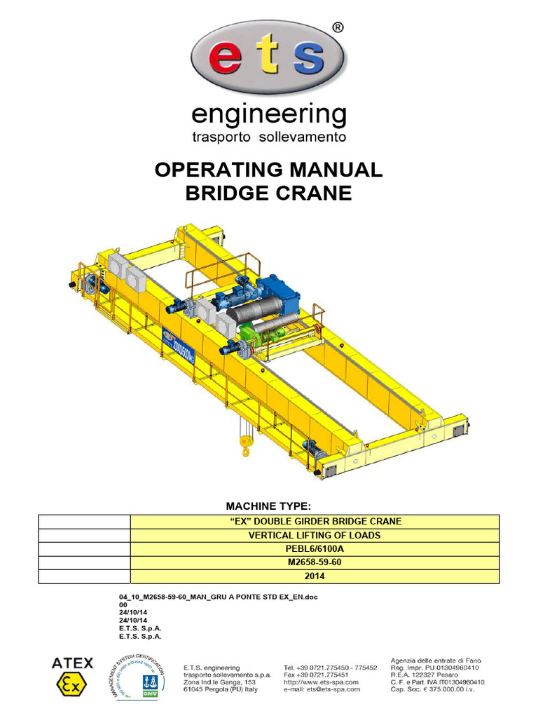 Methane Locking Device for Crane Safety | PDF