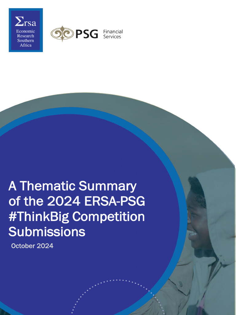 PSG ERSA ThinkBig Competion Policy Summary Final Report | PDF ...