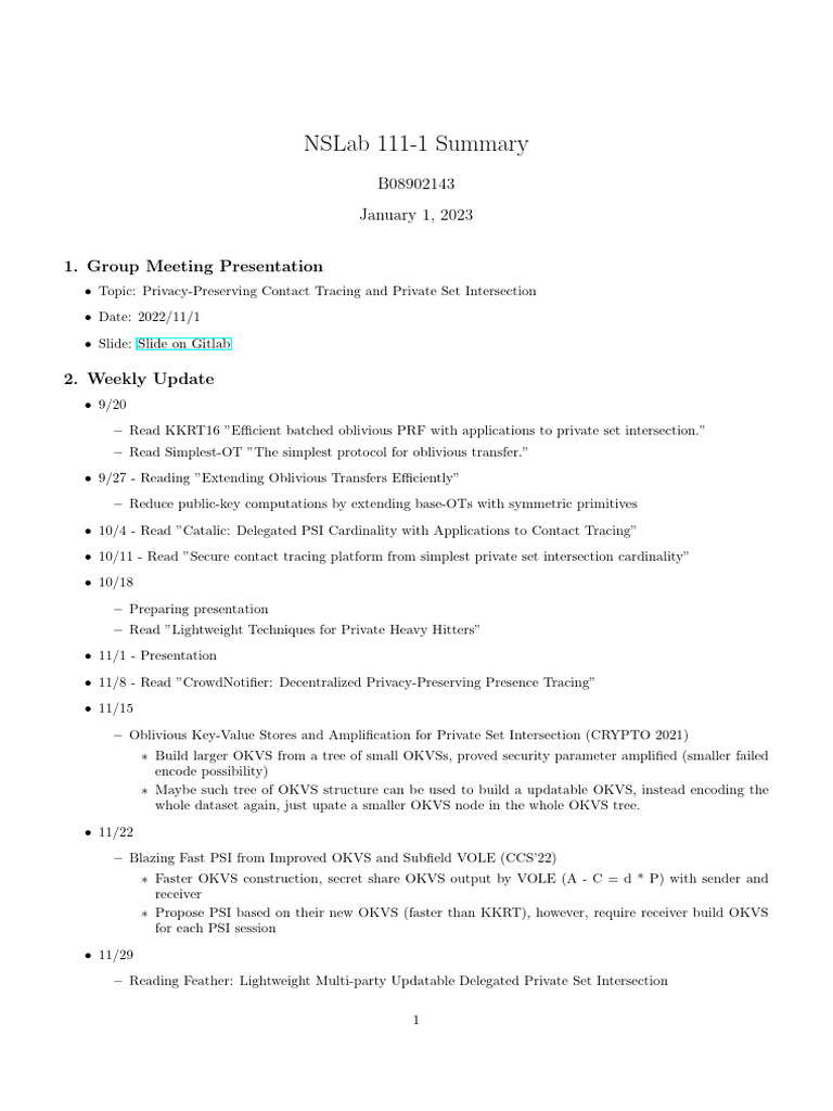 Nslab Summary | PDF | Sexually Transmitted Infection | Computer Engineering