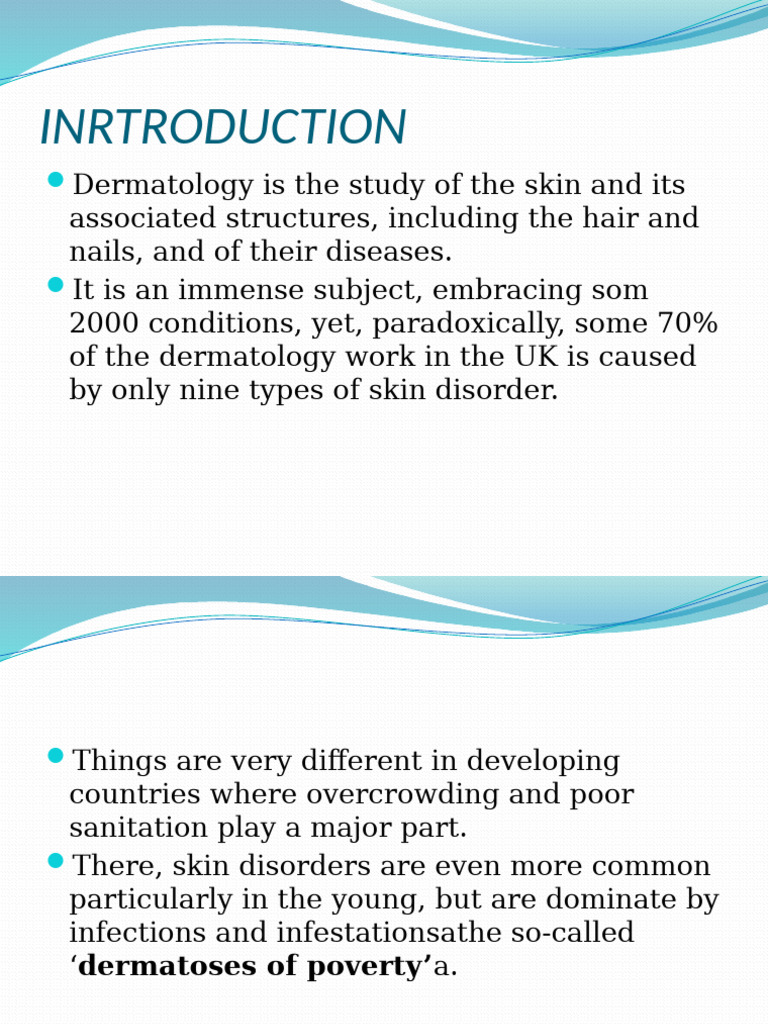 Overview of Skin Disorders and Impact | PDF | Dermatology | Dermatitis
