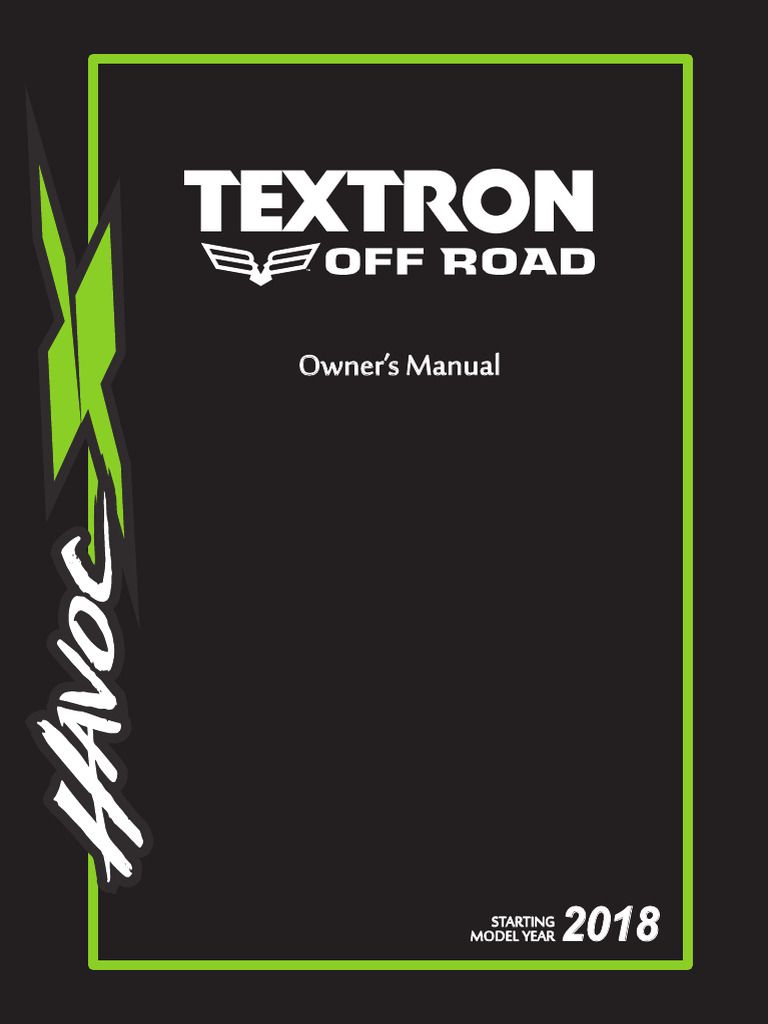 2018 Havoc X | PDF | Truck | Exhaust Gas