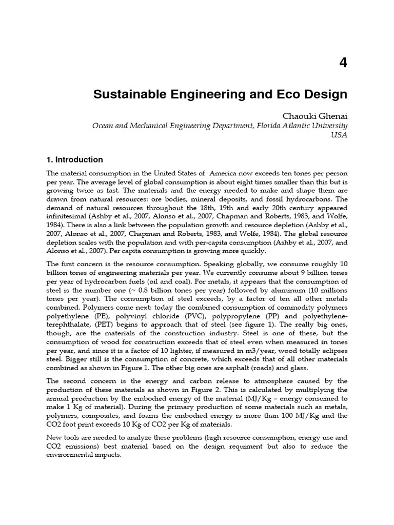 Sustainable Engineering and Eco Design | PDF | Heat Transfer | Heat ...