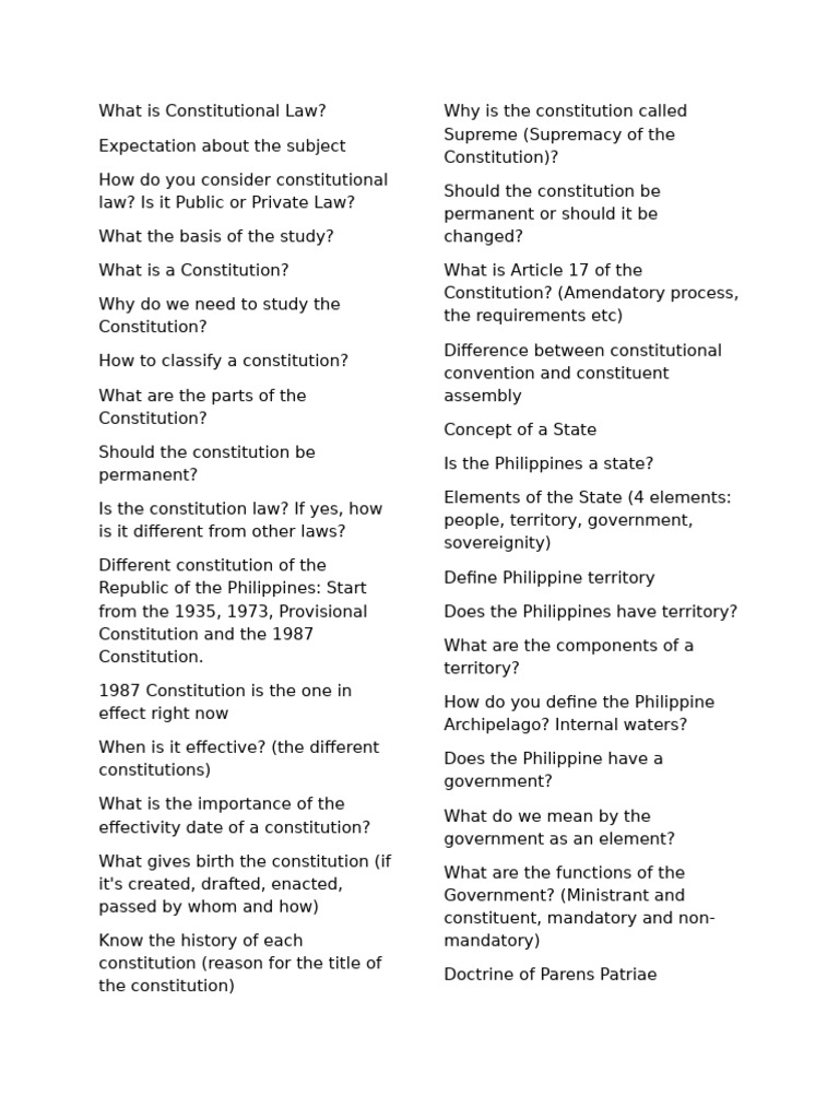 Assignment 1 | PDF | Sovereignty | Constitution