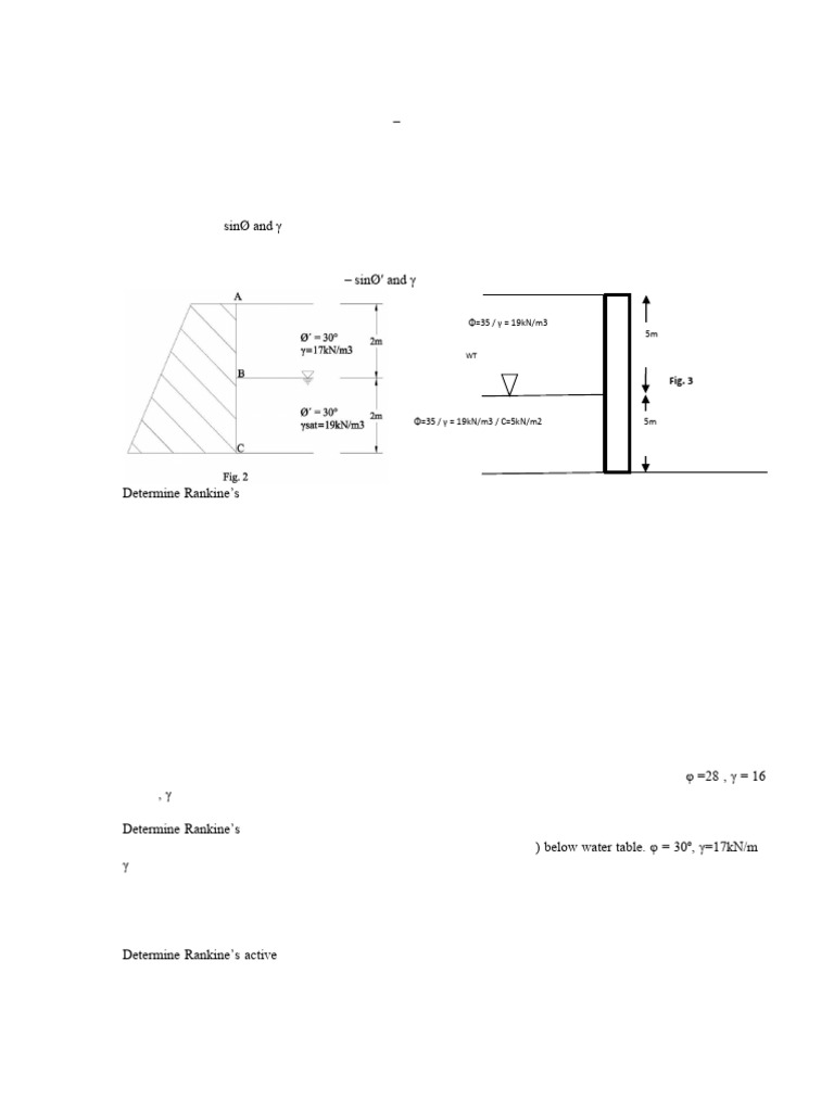 Foundation Engineering-Earth Pressure Theory | PDF | Applied And Interdisciplinary Physics ...
