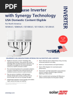 Datasheet Inversor 100kW | PDF | Power Inverter | Alternating Current